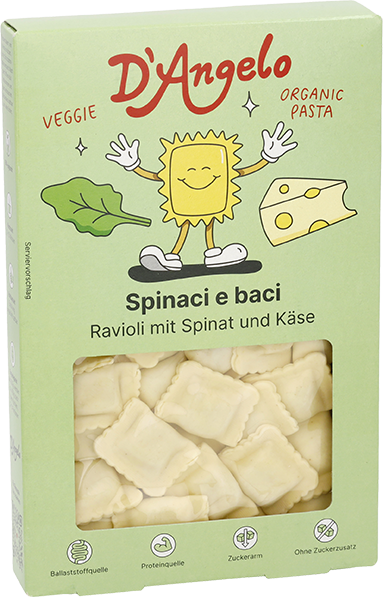 Spinaci e Baci 250 g - DAngelo Pasta GmbH